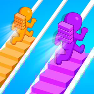 Bridge Build Runner Stair Rush