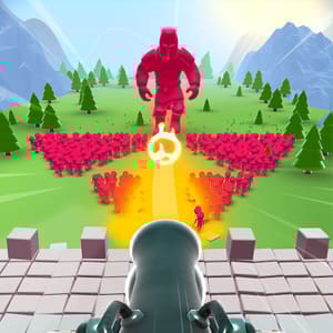 Crowd Defense - Defeat The Enemies