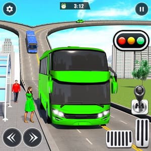 Obstacle Cross Drive Simulator - Free Driving Game