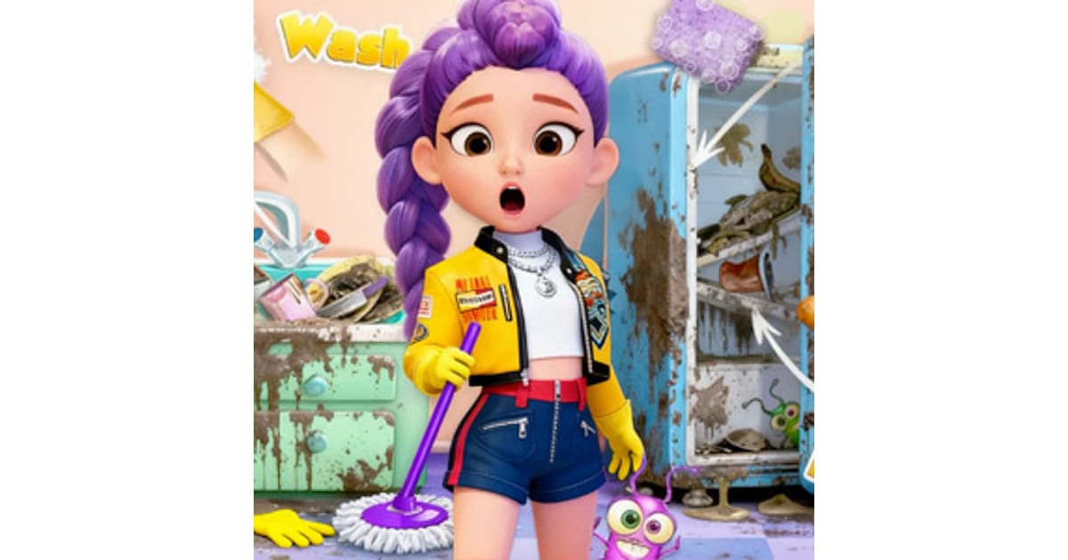 Play Baby Girl School Cleaning Unblocked Online | Mafa