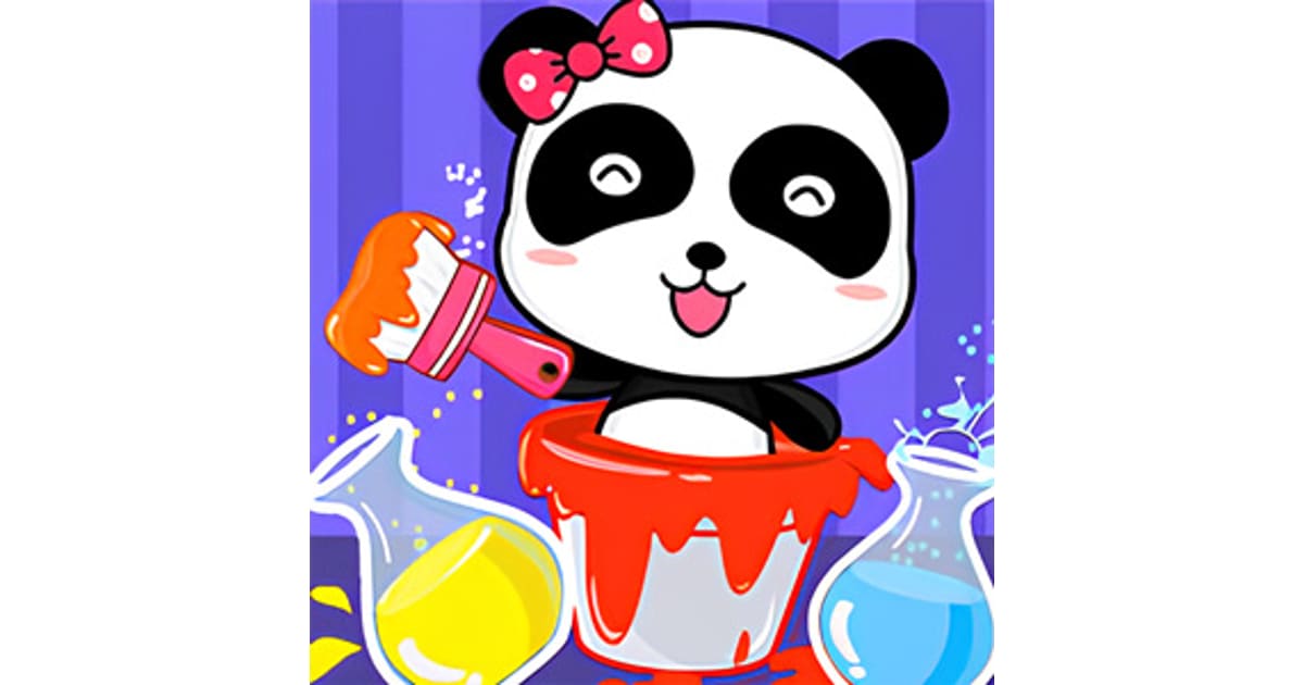 Learn More About Color At Baby Panda Color Mixing