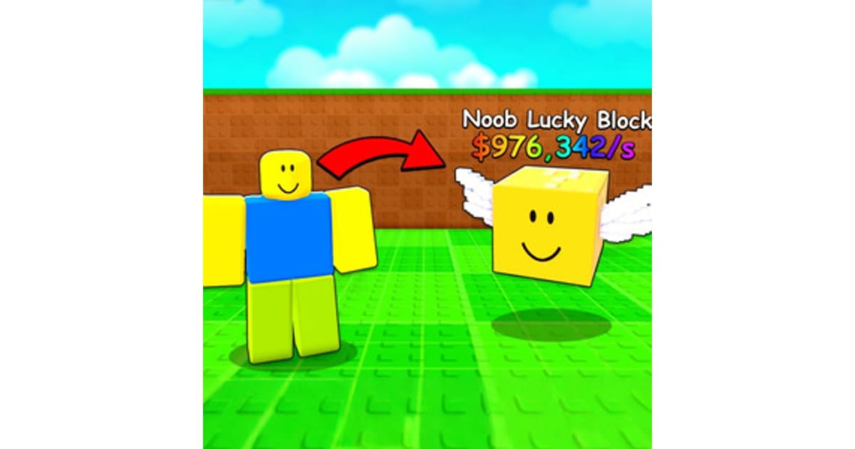 Be A Lucky Block Roblox Parkour Game Unblocked | Mafa