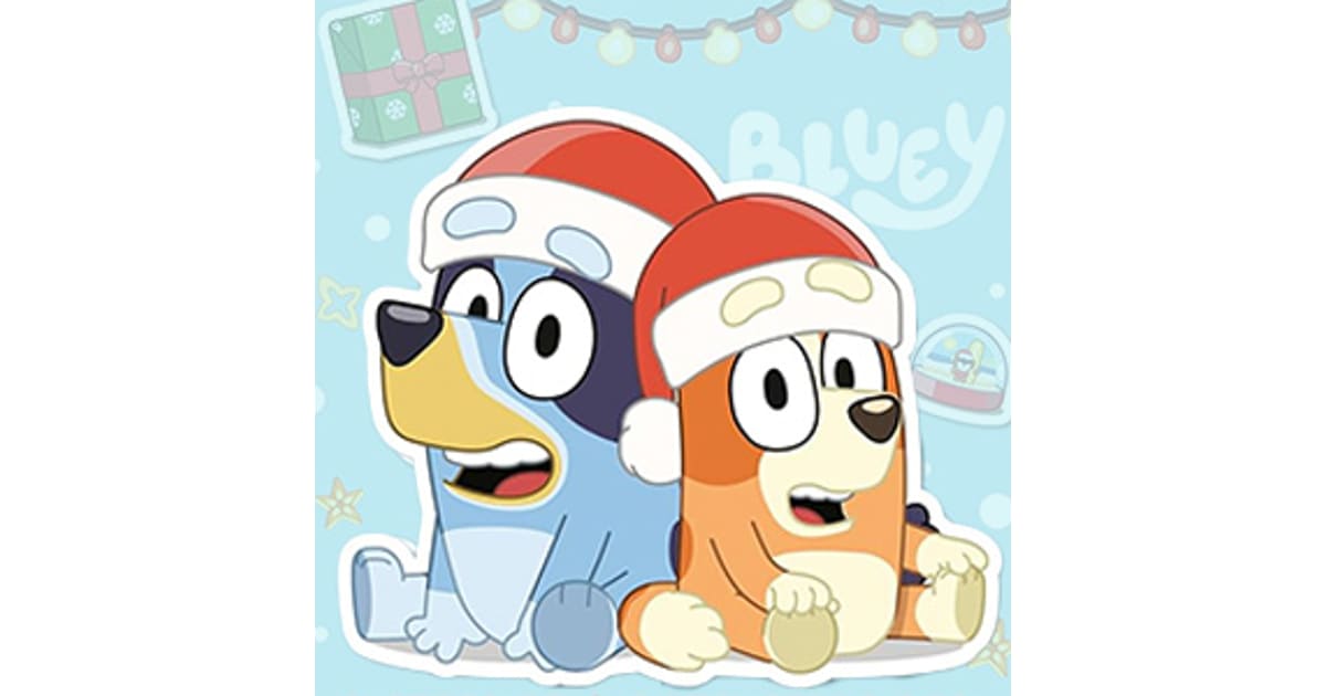 Work Out Your Mind At Bluey Christmas Jigsaw