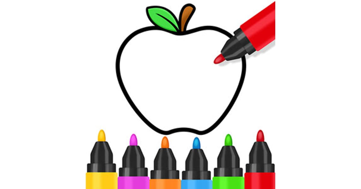 Bts Apple Coloring Book - Play Free Unblocked Game