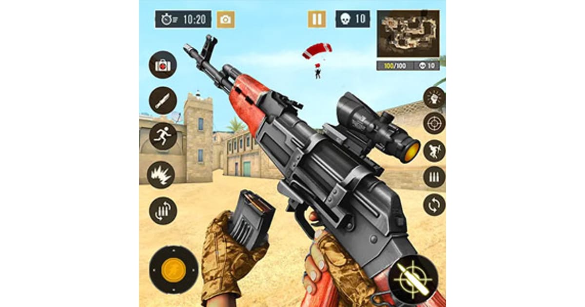 Play Free Shooting Game With Mafa Online!
