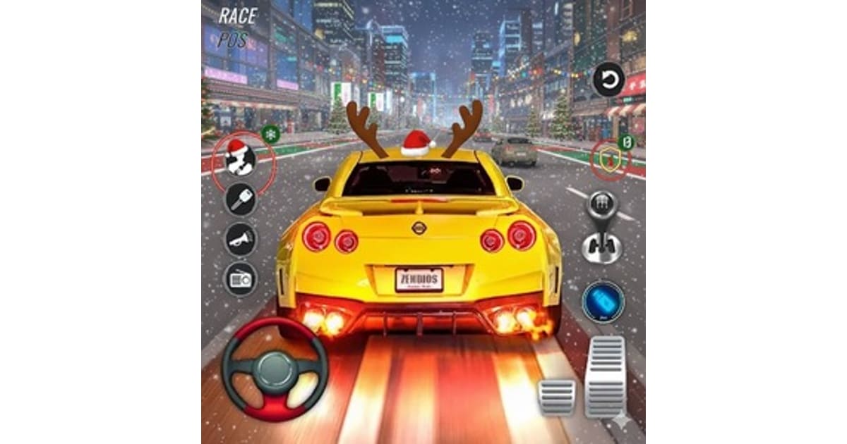 Christmas Driver: City Rush Level Up Car Games | Mafa
