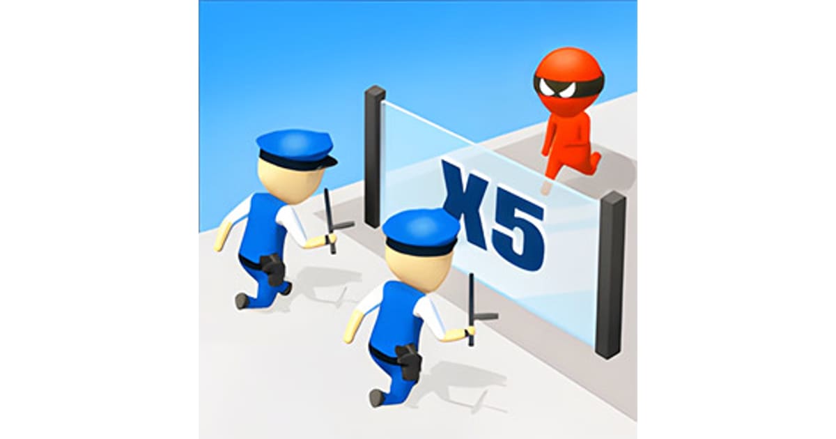 Upgrade The Police At Cop Run 3D
