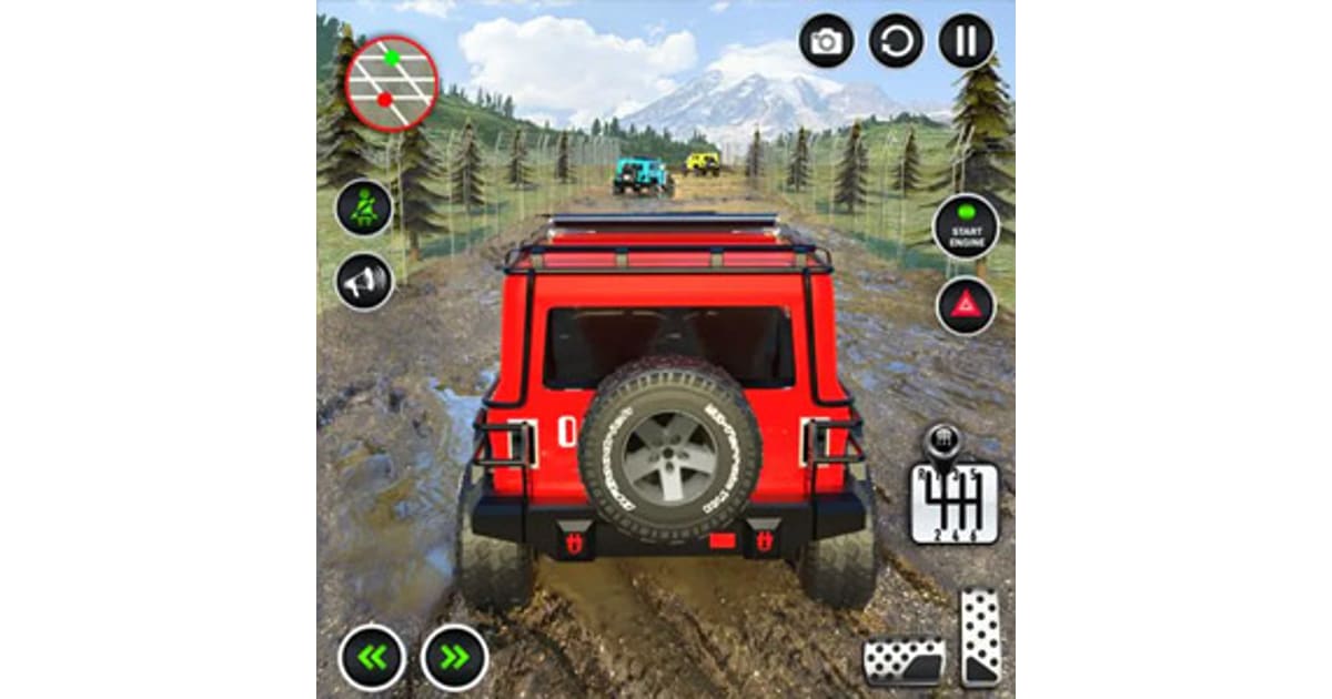 Dangerous Jeep Hilly Driver Simulator Car Game | Mafa