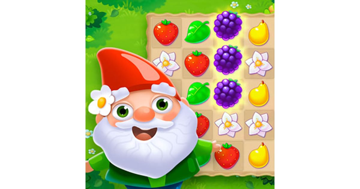 Match 3 Game: Garden Match Saga | Mafa