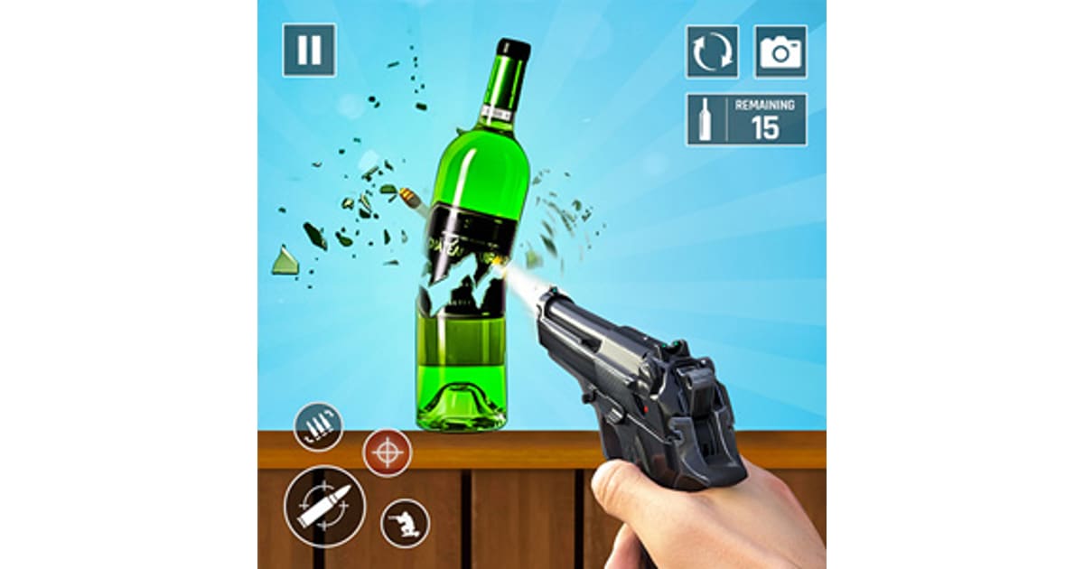 Guns & Bottles - Shooting For Fun