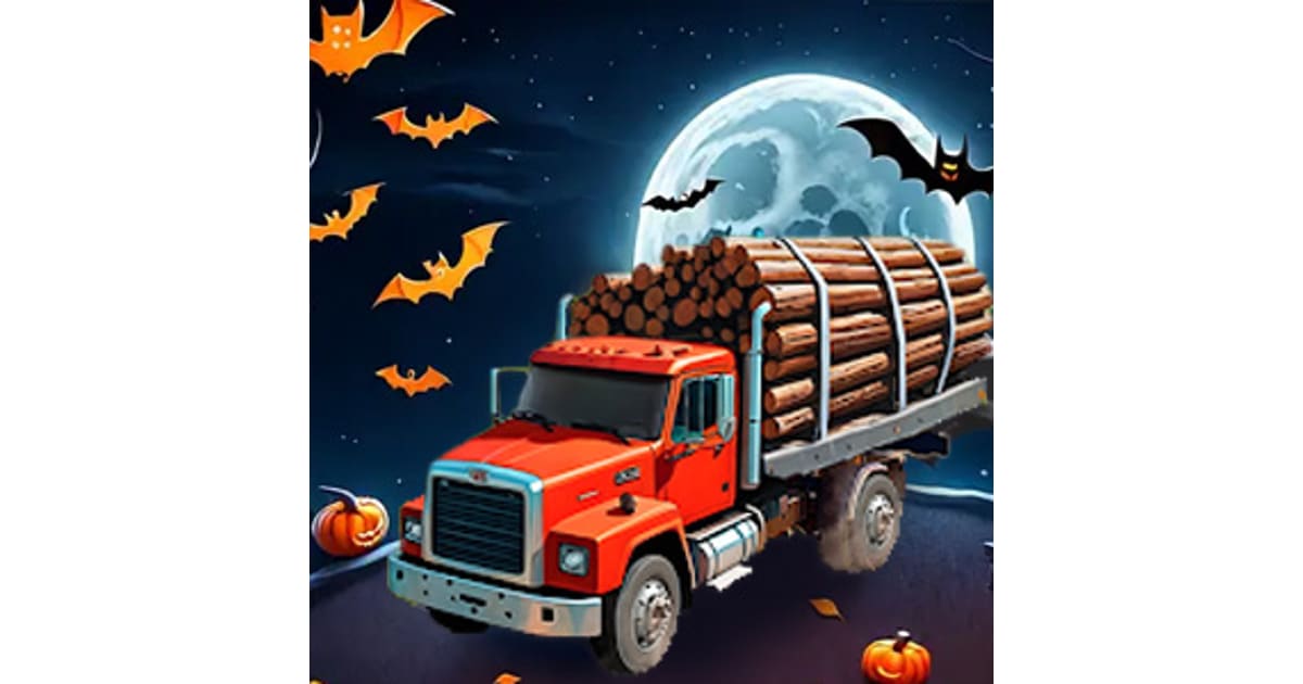 Car Games Unblocked: Halloween Truck Driving | Mafa