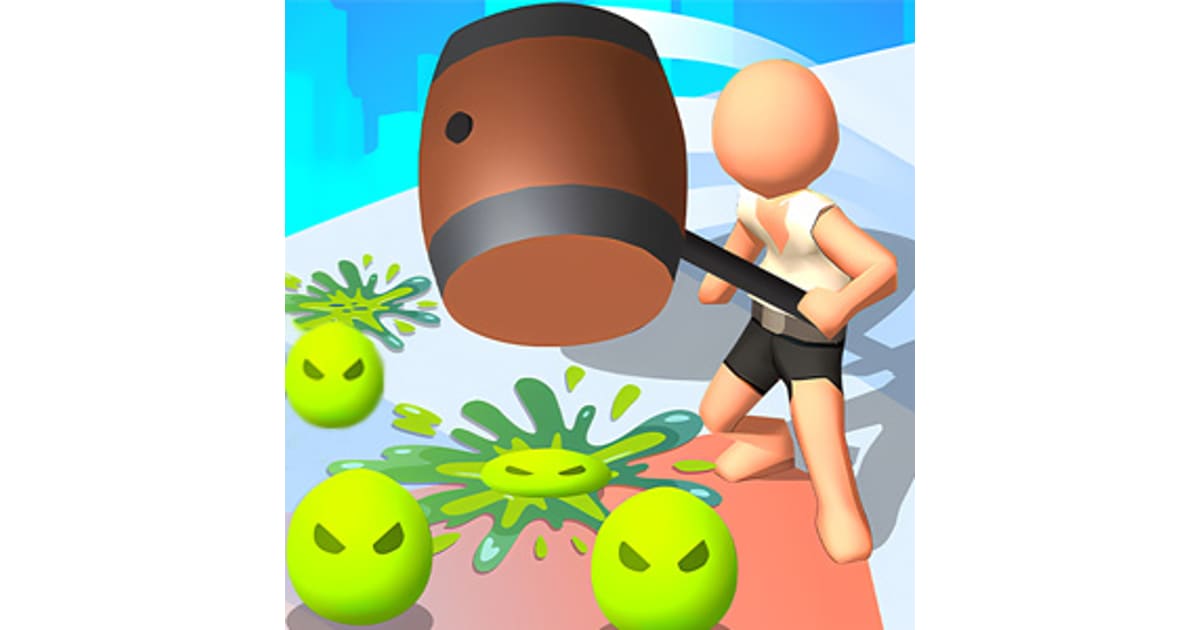 Smash Monster At Hammer Hit Master