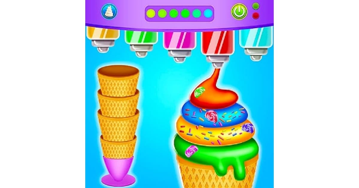 Play Ice Cream Cooking Games For Kids