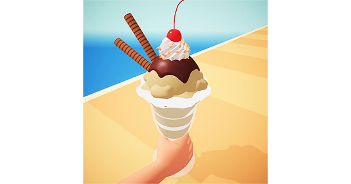 Ice Cream Stack Runner Games