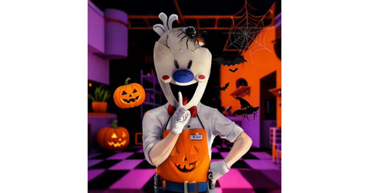 Horror Games Unblocked: Ice Scream 2: Halloween Escape