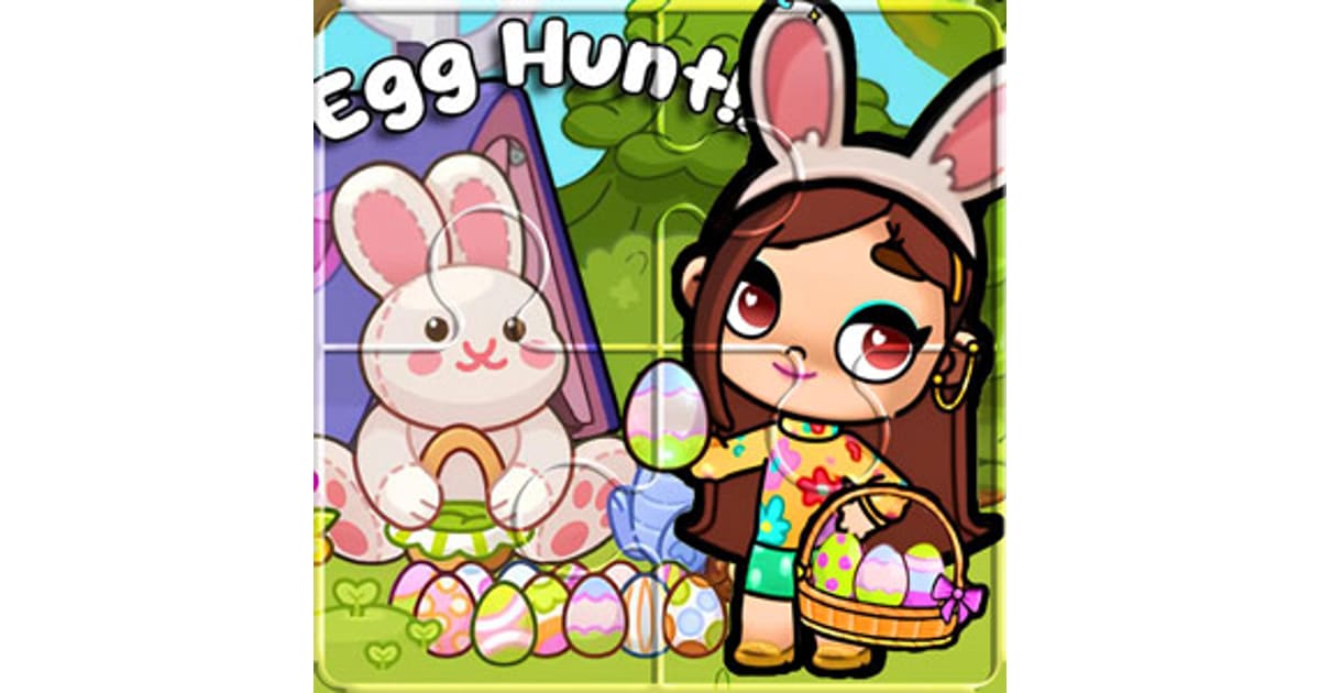 Avatar World Easter Party Jigsaw Fun