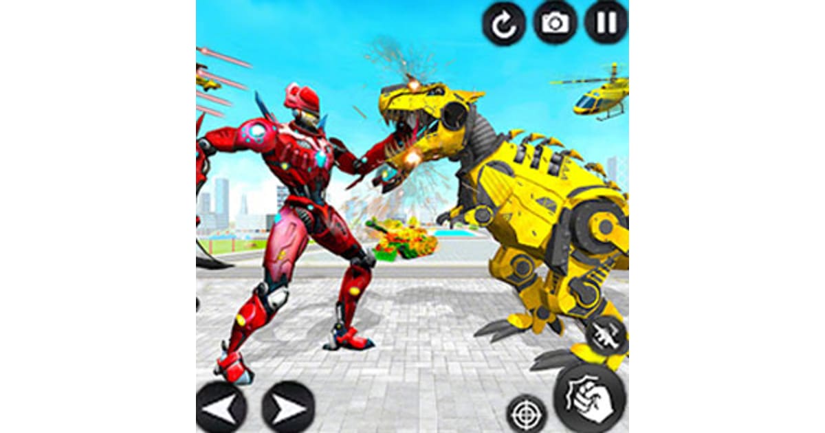 Play Fun Dinosaur Fighting Game Unblocked Online