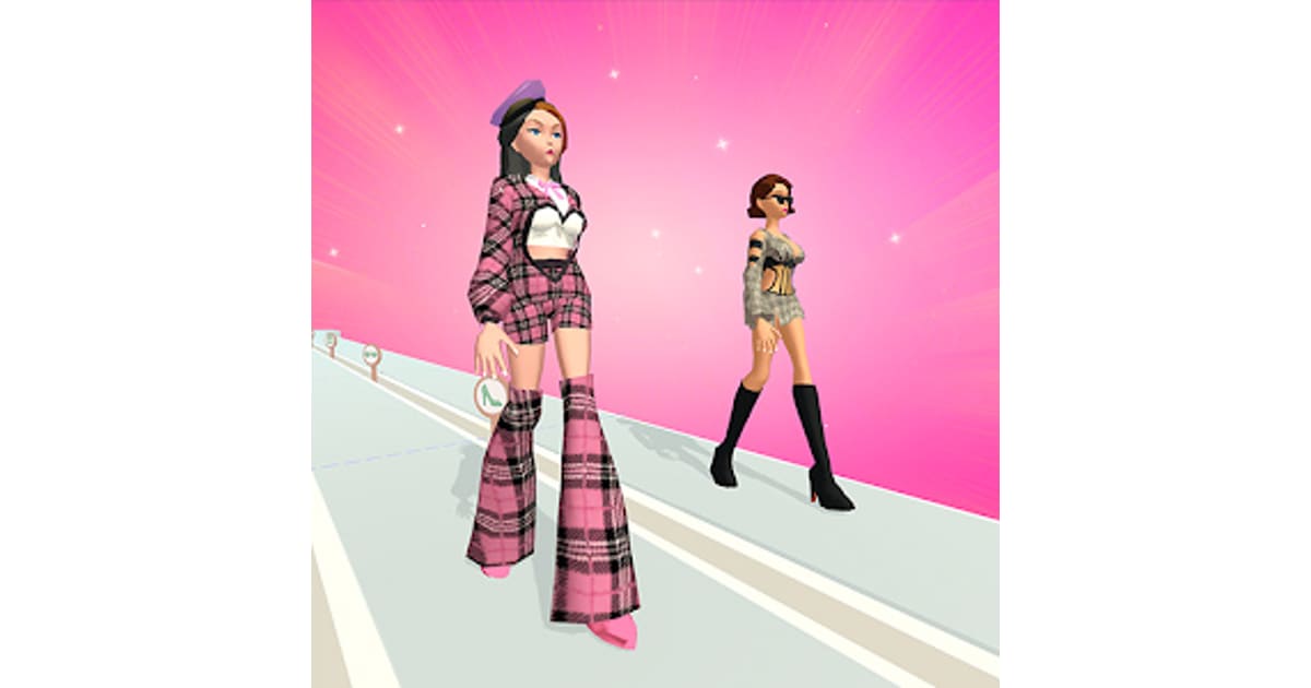 Lady Fashion Run - Running Fashion Game