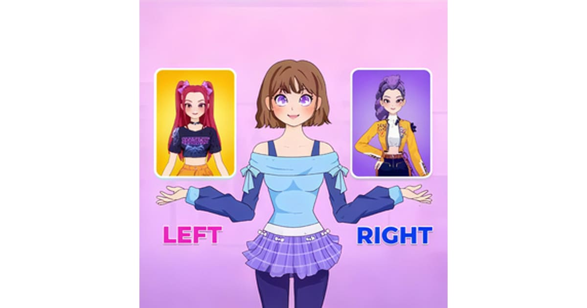Dress Up Games: Left or Right: Women Fashions | Mafa
