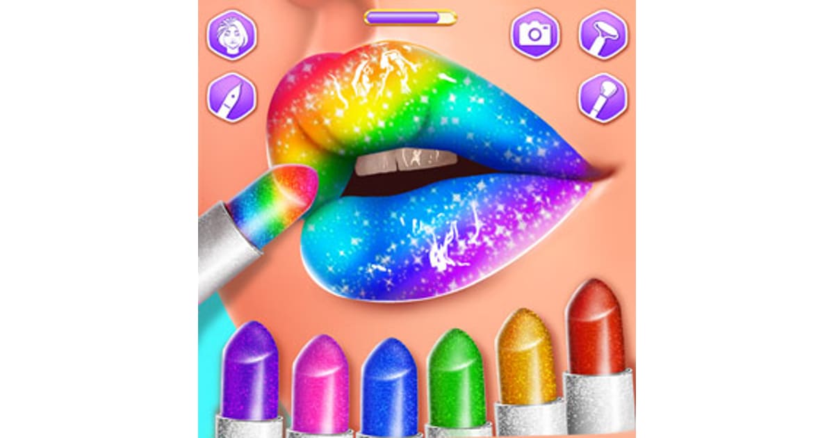 Creat Lip Art With Lipstick Makeup Online For Free