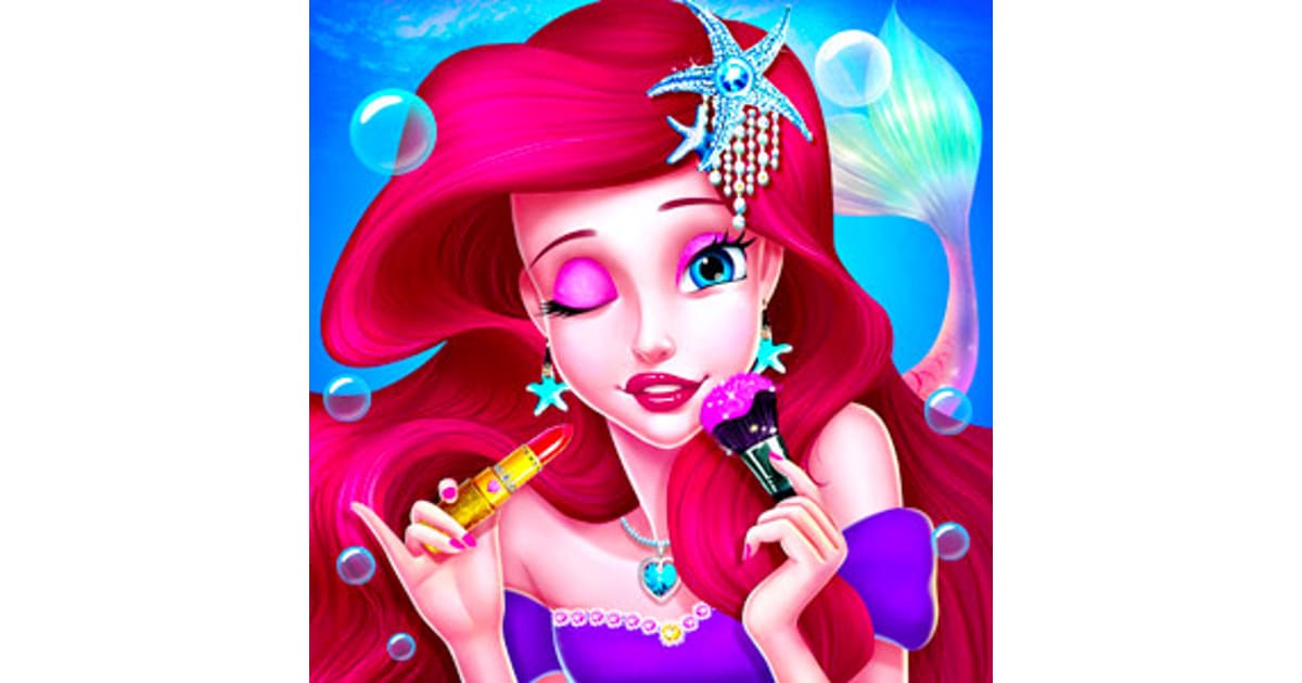 Clean And Makeover At Makeup Mermaid Princess