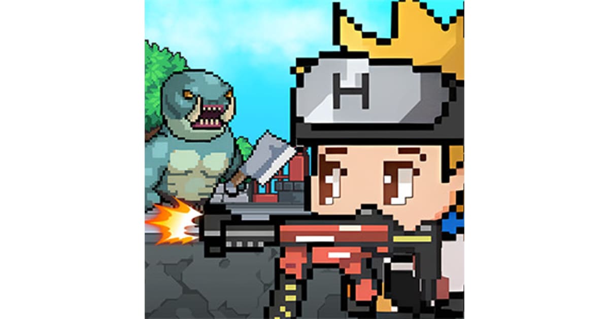 Kill Monster At Mecha Shoot Pixel RPG