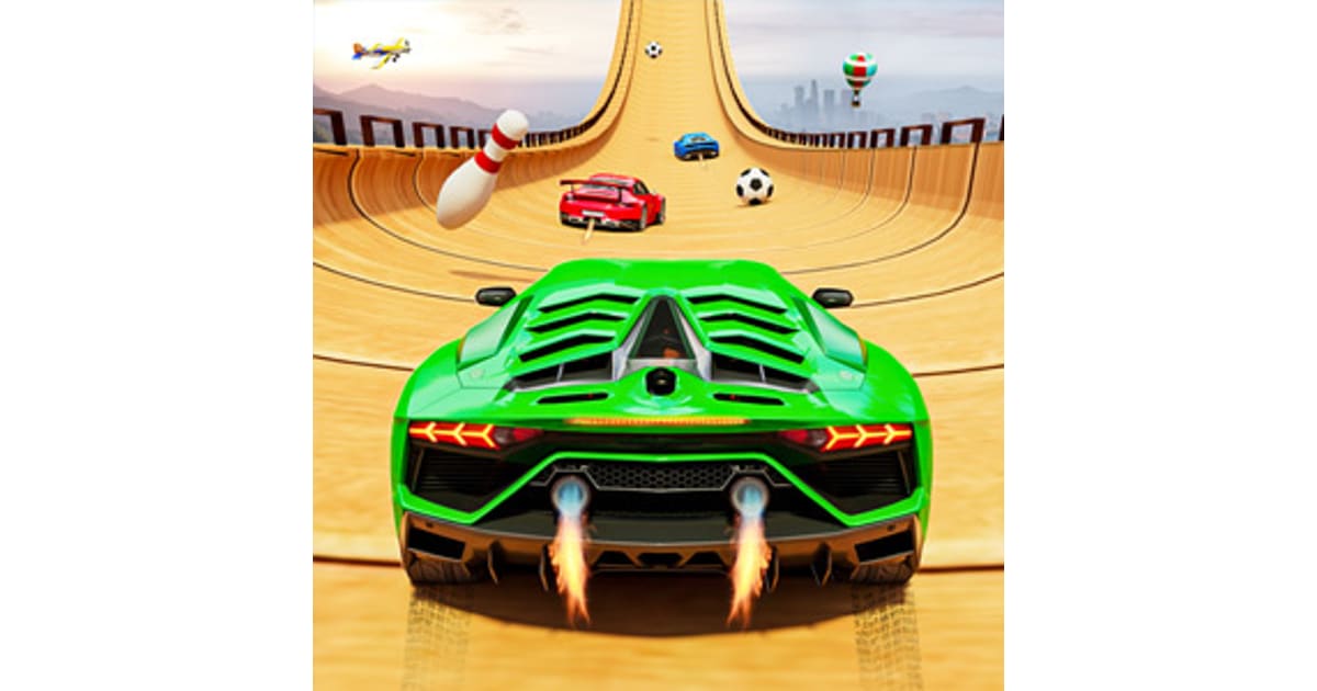 Mega Ramp Car Stunts 3D Online