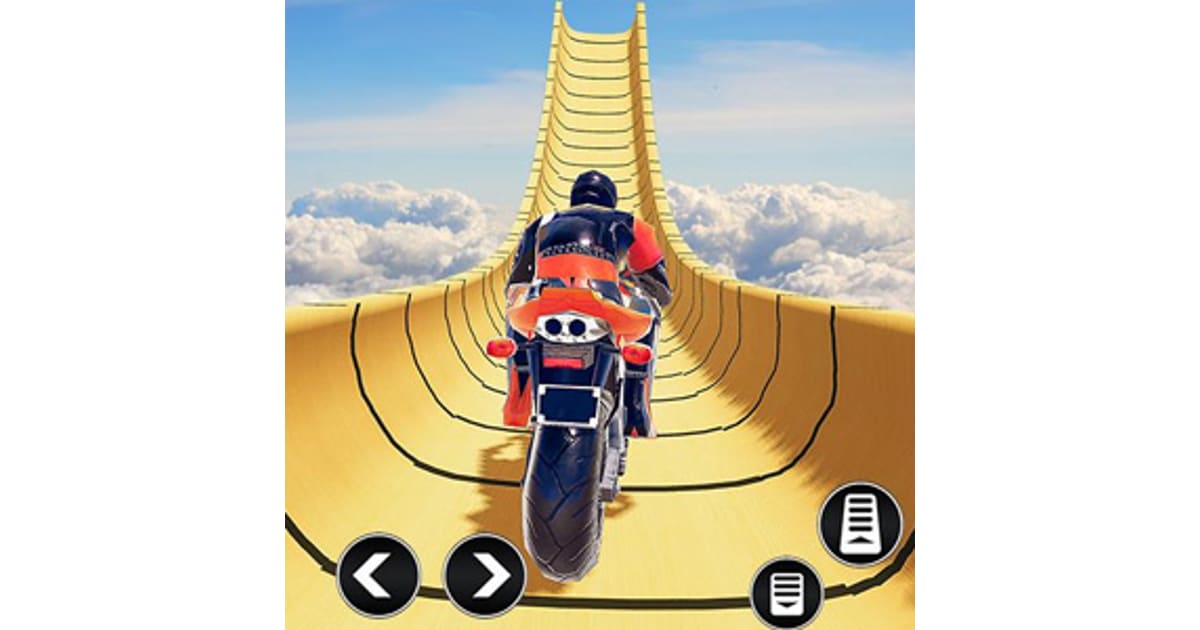 Stunt At Mega Ramp Stunt Moto