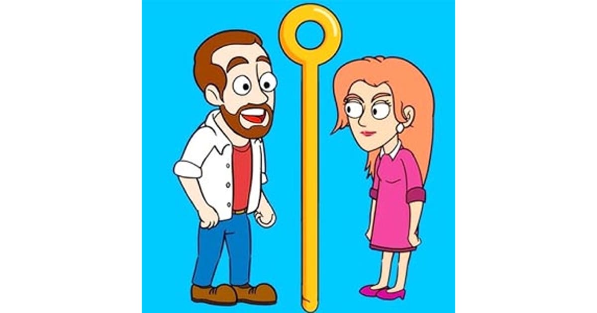 Match The Lover At Pin Puzzle - Love Story