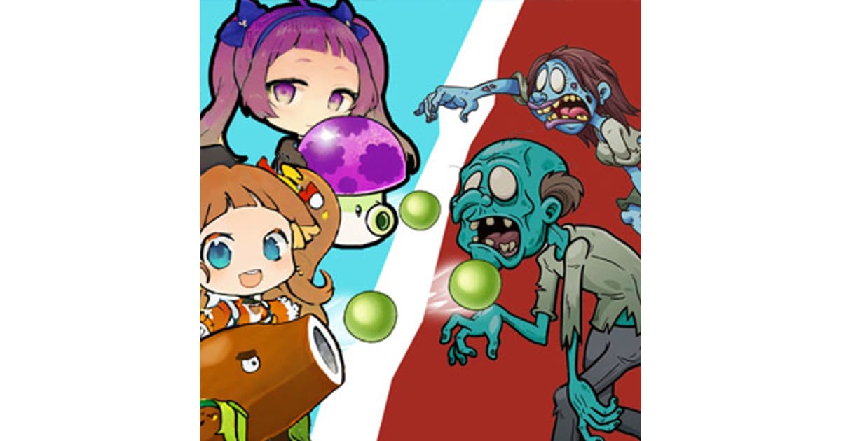 Defeat Zombies With Plant Girl Fighters