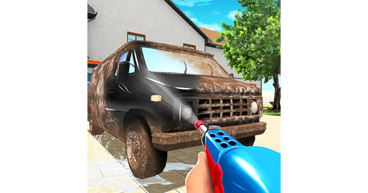 Cleanning At Power Washing Clean Simulator