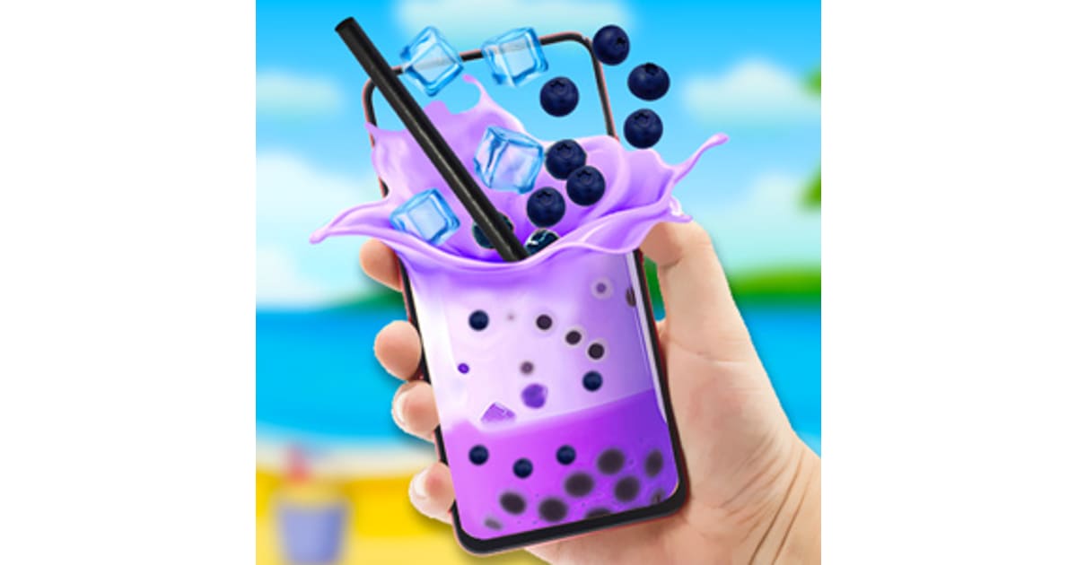 Make Rainbow Bubble Milk Tea Free Online
