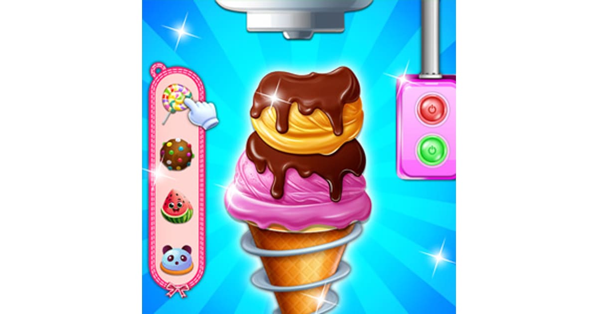 Ice Cream Games: Rainbow Maker Free