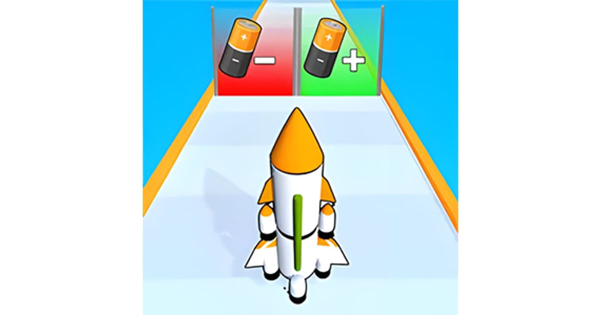 Collect Batteries At Rocket Charge Run
