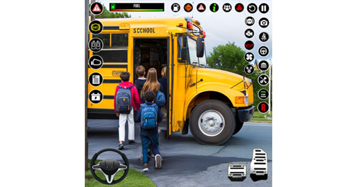 Drive Safely With School Bus Simulation