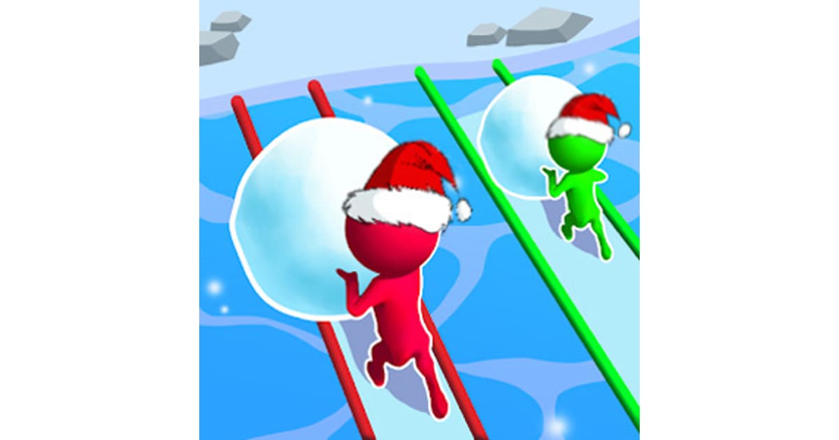 Snow Race Christmas Runner - Play For Free