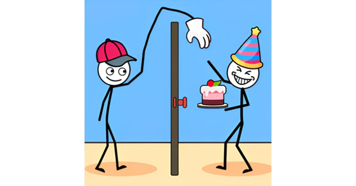 Stickman Troll- Thief Puzzle