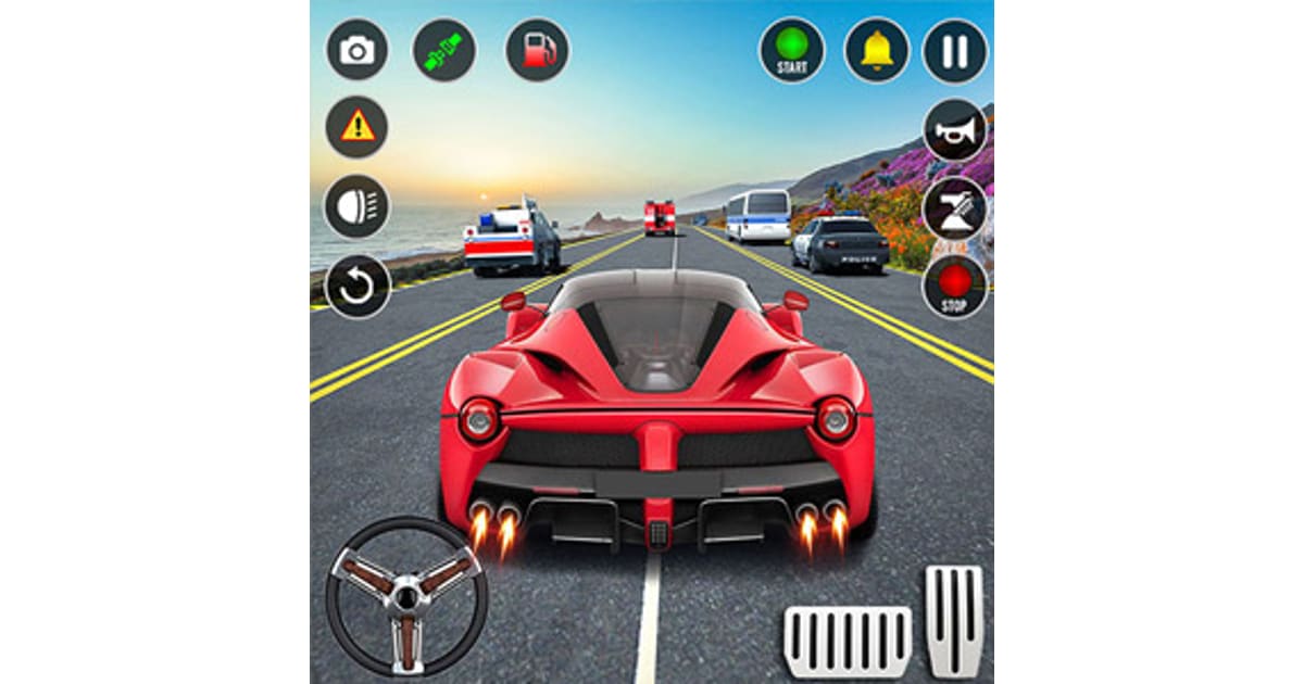 Speed Up At Turbo Race 3D Car Games Unblocked | Mafa