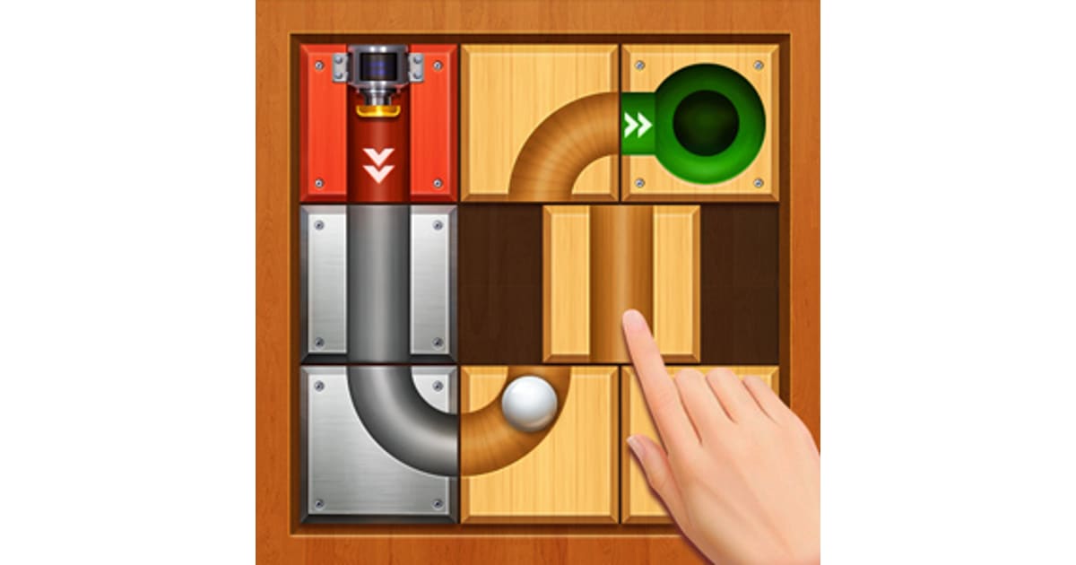 Work Out The Slide Puzzle With Unblock Ball